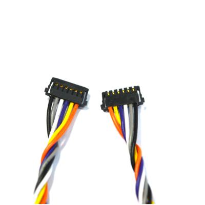 China Pico Lock 6 Poles 1.5mm Pitch Housing Wire Harness For DAW Controller for sale