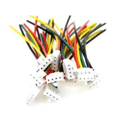 China XH2.0 4P Wire Harness Cable Single Head Electronic Line 4PIN 10CM for sale