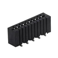 China Black 1.0mm Pitch Reversible Contact Vertical SMT Type FPC Connector Bar To Bar for sale