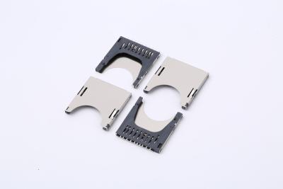 China Contact Brass With Gold Plating Over 50U Wafer Box Connector Solder Termination Style SMD Interface Type for sale