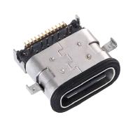China USB Type C 16pin Connector IP67 Waterproof Mid Mount 3.0 SMT Through Hole Vertical for sale