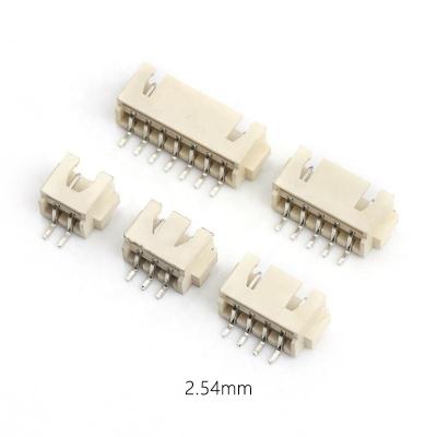China XH2.54mm Wire to Board Connector 2-16P Horizontal Smt 2.54 Wafer Connector for sale
