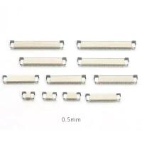 China FPC connector 0.5mm Horizontal Smt Flip-lock Type Upper Top Bottom Down Contact 4-60pin for sale