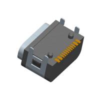 China 16pin USB Female Connector Waterproof Type-c Socket SMT IPX7 for sale