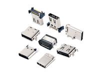 China 24PIN USB 3.1 Type C Female Hybrid Right-Angle Receptacle Connector for Phone Charging and Fast Data Transfer for sale