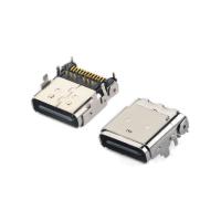 China 24PIN USB 3.1 Type C Female Hybrid Right-Angle Receptacle Connector for Phone Charging and Fast Data Transfer for sale