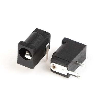 China 3-PIN DIP Right Angle RCA Brass DC Power Jack Nylon Fabric Housing 30V 1A AudioVideo Female Connector for sale