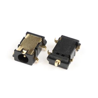 China 5 PIN DC-058-1.3mm DIP Brass Contact Nylon Housing DC Power Adapter Plug Female Jack for sale