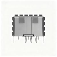 China 1x1 Cage Assembly Press-Fit EMI Shielding Housing for Network Switch Server PCB Transceiver Port for sale