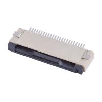 China 0.5mm Pitch 24P FPC Connector H2.0 Flip Lock Bottom Contact SMD Socket for TFT LCD Display Touch Panel Camera Module PCB for sale