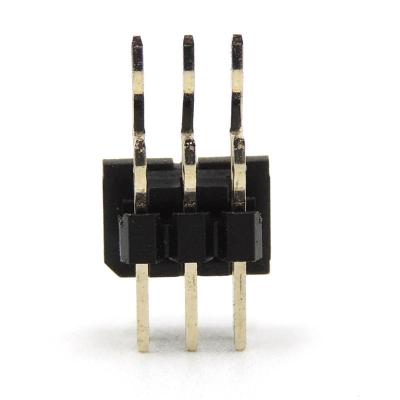 China Customized Double Row PCB Pin Header Fast Delivery Factory Direct for Security Systems & IP Camera Modules for sale