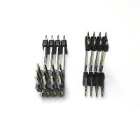 China Customized Double Row PCB Pin Header Fast Delivery Factory Direct for Security Systems & IP Camera Modules for sale