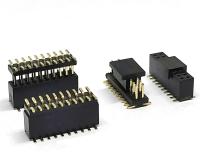 China 1.27mm Pitch  20 Pin Female Male SMT Type PCB Socket Pin Header for sale