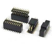 China 1.27mm Pitch  20 Pin Female Male SMT Type PCB Socket Pin Header for sale