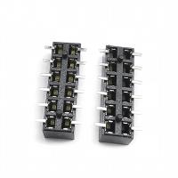 China 1.27mm Pitch Female Header two row SMT Type with Peg 8-20P customized height and length of leg for sale