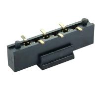 China 1.27mm Pitch Female Header two row SMT Type with Peg 8-20P customized height and length of leg for sale