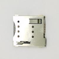 China SIM Card Holder Push-Push Type Nano Micro 6pin 8pin SIM Card Connector for PCB Mobile Phones for sale