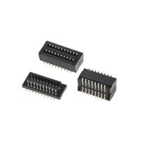 China BTB Double Slot 0.8MM Vertical SMT Board-to-Board Connector Male & Female 4.0H-8.5H PCB Board Socket for sale