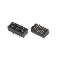 China BTB Double Slot 0.8MM Vertical SMT Board-to-Board Connector Male & Female 4.0H-8.5H PCB Board Socket for sale