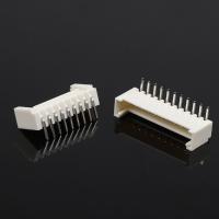 China Wire Board Connector 90 Degree Horizontal Buckle Bent Pin 2.0mm Pitch Female Plug-in Nylon Housing for sale
