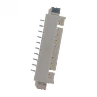 China 1.25mm Pitch Right Angle SMT Wafer Connector with Tin Plating for Wire-to-Board PCB Applications for sale