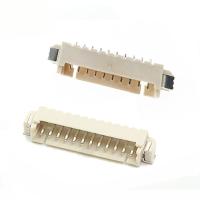China 1.25mm Pitch Right Angle SMT Wafer Connector with Tin Plating for Wire-to-Board PCB Applications for sale
