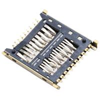 China 19 Pin 3-in-1 Micro SD UHS II UFS Card Connector SMT Height 1.6 mm Stainless Steel USB for Better Readability Search Engine for sale