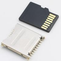 China 19 Pin 3-in-1 Micro SD UHS II UFS Card Connector SMT Height 1.6 mm Stainless Steel USB for Better Readability Search Engine for sale