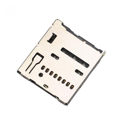 China Replacement of JAE ST11S008V4HR2000 Push-Push Type Micro SD Card Connector TF Card Slot for Phone Camera-for PCB for sale