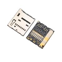 China Replacement of JAE ST11S008V4HR2000 Push-Push Type Micro SD Card Connector TF Card Slot for Phone Camera-for PCB for sale