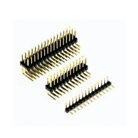 China 2.54mm Pitch Double-Row Female Header Connector 2x2-15 Pin PBT Material AWG#24-#28 for sale