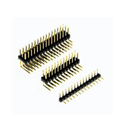 China 2.54mm Pitch Double-Row Female Header Connector 2x2-15 Pin PBT Material AWG#24-#28 for sale