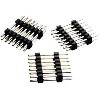 China Double Row 2.0mm Pitch Female/Male Header Pins 2-40Pins Gold Plated For PCBA for sale