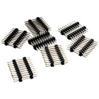 China Double Row 2.0mm Pitch Female/Male Header Pins 2-40Pins Gold Plated For PCBA for sale