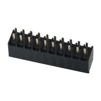 China DIP Female Header 2.54 mm Pitch Double Row Female Straight Header Socket Pin Strip Connector for sale
