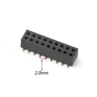 China 2.0mm Pitch SMT 2*9Pin Double Rows Female Header Connector for sale