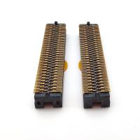 China 1.27mm Female Communication Connector 4x25P H5.08 SMT Y-Type Full Gold 1u For PCBA for sale