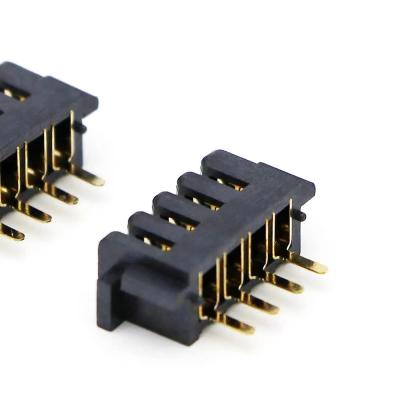 China 2.5mm Pitch Battery Connector Female Gold-plated 4P for sale
