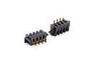China 2.5mm Pitch Battery Connector Female Gold-plated 4P for sale