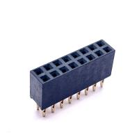 China 2.54mm Pitch 2*8 Pin IP68 Waterproof 3.0 Amps 120 V Female Header Connectors for PCB and BNC Antenna Connector for sale