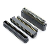 China 2.54mm Pitch Double Row 38Pin SMT Brass Contacts Male/Female Gold Plated 3U Board-to-Board Connector Automotive IP65 for sale