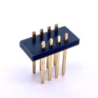 China Custom 2.5 × 5.2 mm Pitch Male Headers for PCB Straight 8-pin Strip Pin Header Connector for sale