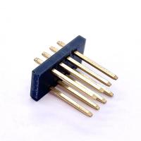 China Custom 2.5 × 5.2 mm Pitch Male Headers for PCB Straight 8-pin Strip Pin Header Connector for sale