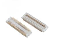 China 0.5mm Pitch Brass Contact IP64 BTB Male/Female SMT Electronic IC Board-to-Board Connector for sale