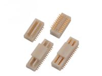 China 0.5mm Pitch Brass Contact IP64 BTB Male/Female SMT Electronic IC Board-to-Board Connector for sale