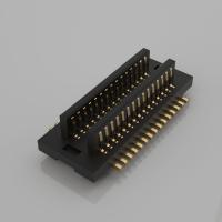 China BTB 0.5mm Pitch Double Slot 20P 30P Board-to-Board Connector Male-Female Right-angle Connector for PCB Board for sale