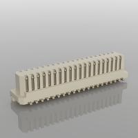 China Male 0.5mm Pitch Single Slot Board-to-Board & Mezzanine Connectors Right-angle Connector for PCBA for sale