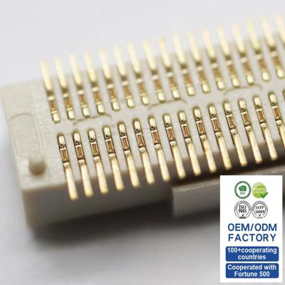China 0.5mm Pitch Board-to-Board Connector BTB Male Female Right Angle Side Entry SMT Header for Smartphone & Drone PCB for sale