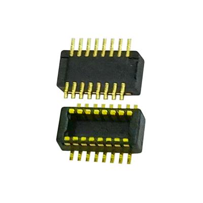 China 0.4mm Narrow Pitch Board-to-Board Mezzanine Connector Double Row 12-Pin Compatible DF40TC-12DP-0.4 Male Board Connector for sale