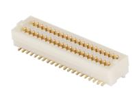 China 0.5mm Pitch Male Board-to-Board Connector, Double Contact, Multiple Height Long-type for sale